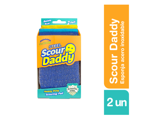 Esponja de Acero Inoxidable (2Un) - Steel Scour Scrub Daddy®
